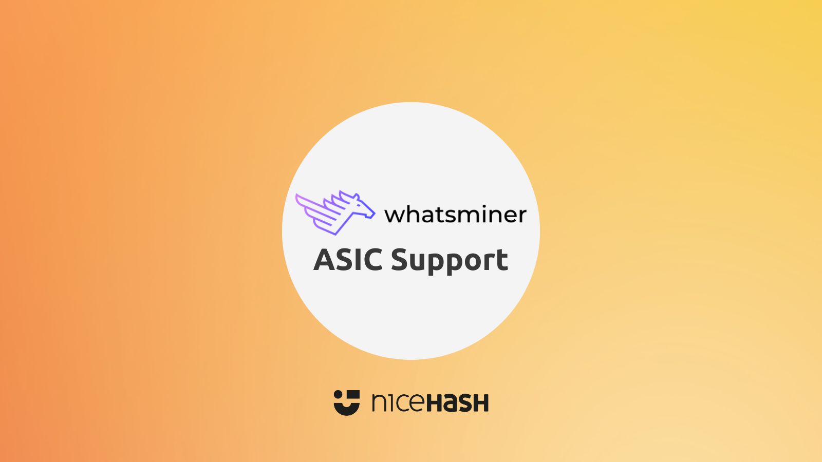 WhatsMiner released a NiceHash compatible firmware. Update now! | NiceHash WhatsMiner released a NiceHash compatible firmware. Update now! | NiceHash